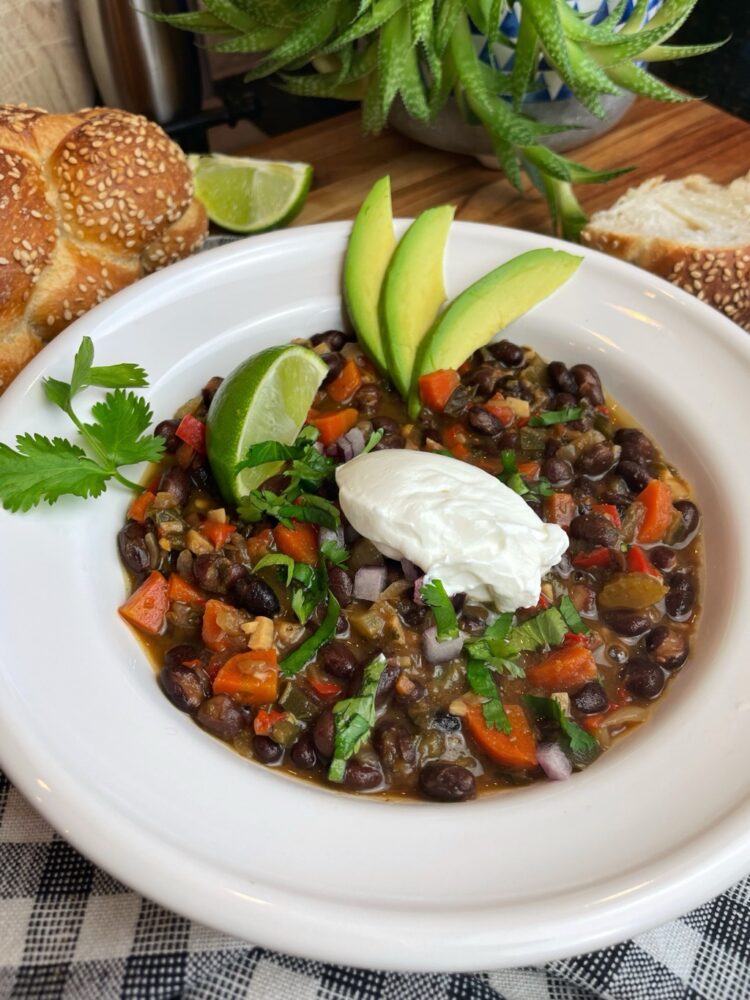 Traditional Cuban Black Bean Soup - The Fifties Fight Club